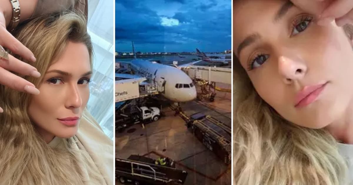 Lívia Andrade vive tensão em avião, ameaça e morte de animal